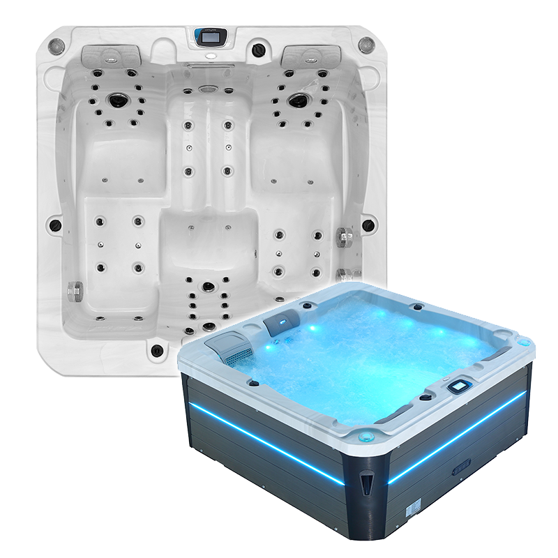 Spa extérieur Archipel® : spa 2 places, 3 places, 4 places et 5 places