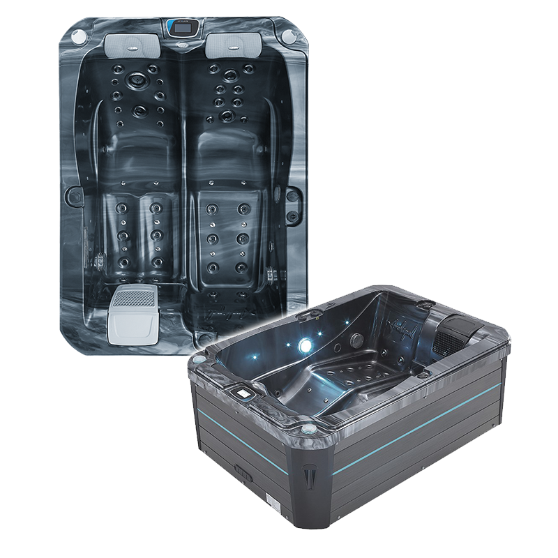 Spa extérieur Archipel® : spa 2 places, 3 places, 4 places et 5 places