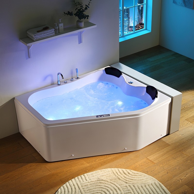 Baignoire balnéo MARINA 2 places ARCHIPEL® 181x151 - DROITE