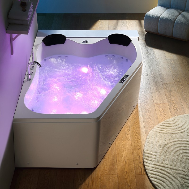Baignoire balnéo MARINA 2 places ARCHIPEL® 181x151 - DROITE