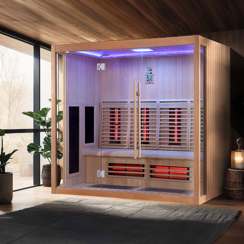 Catégorie Sauna : Nos saunas infrarouges et saunas à vapeur